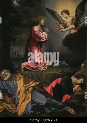 Christus und Seinen Jüngern im Garten Gethsemane. Museum: Teylers ...