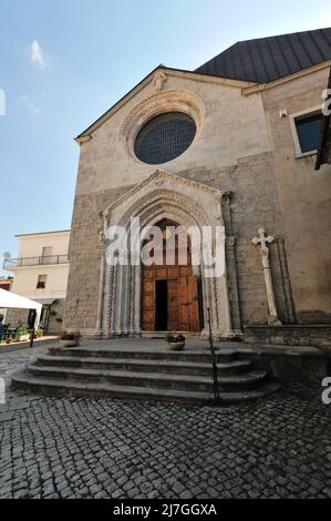 Agnone, Isernia, Molise, Kirche St. Emidio. Die Kirche von Sant'Emidio ...