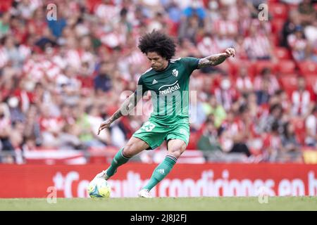 Aridane Hernandez von CA Osasuna in Aktion während des Spiels La Liga ...