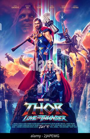 THOR: LIEBE UND DONNER, von links: Tessa Thompson als Valkyrie, Natalie ...