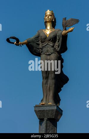 Sofia, Zentrum, die Statue von Sofia, symbolische Statue von St. Sofia ...