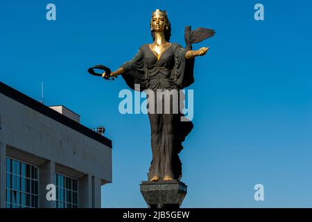 Sofia, Zentrum, die Statue von Sofia, symbolische Statue von St. Sofia ...