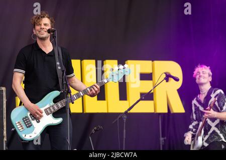 Nürnberg, Deutschland. 05.. Juni 2022. Peter Brugger, Sänger und ...