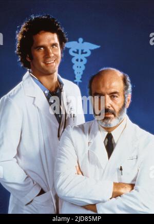 TRAPPER JOHN M.D., Pernell Roberts, Gregory Harrison, Christopher ...