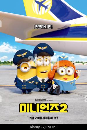 MINIONS: THE RISE OF GRU, (aka MINIONS 2: THE RISE OF GRU), Mitte, Otto ...
