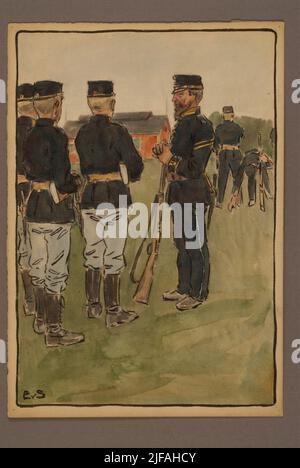 Präsident mit Uniform für Jämtlands Feldjägerregiment und den Jäger der ...