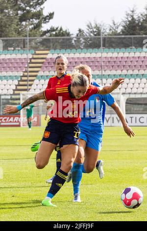 Valentina Cernoia aus Italien und Maria Pilar Leon Cebrian aus Spanien ...