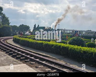 Darjeling, WB / Indien - Juni 23 2022, Batasia Loop ist Kriegsdenkmal ...
