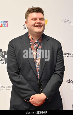 Samuel Creasey nimmt am 10. Juli 2022 an den South Bank Sky Arts Awards ...