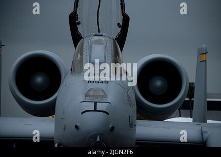 USA Oberst Jason Chambers, ankommender Befehlshaber der 449. Air ...