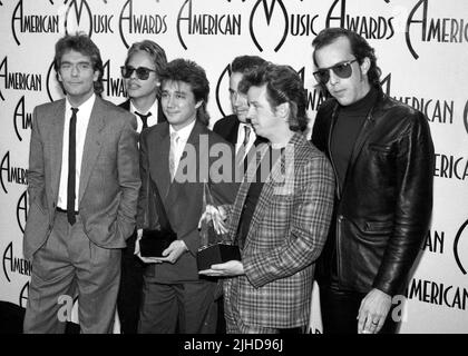 Huey Lewis und die Nachrichten bei den American Music Awards 1985 am 29 ...