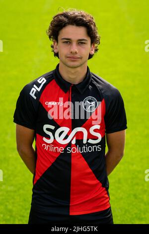 ALMERE - (l-r) Jochem Ritmeester van de Kamp aus Almere City, Manel ...