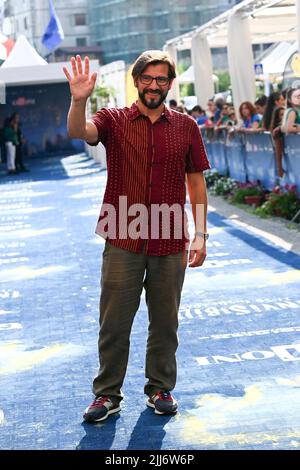 23. Juli 2022, Italien: Ferran Paredes Rubio beim Giffoni Film Festival ...