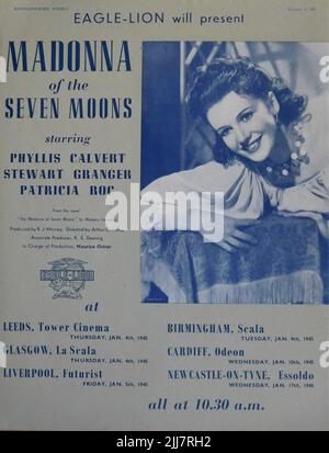 PHYLLIS CALVERT, Stewart Granger, MADONNA DER SIEBEN MONDE, 1945 ...