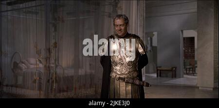 Los Angeles.CA.USA. Rex Harrison (als Julius Caesar), Elizabeth Taylor ...