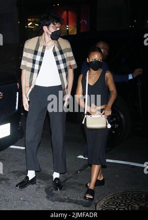 05. August 2022 Armando Rivera, Myha'la Herrol Arriving to Opening ...