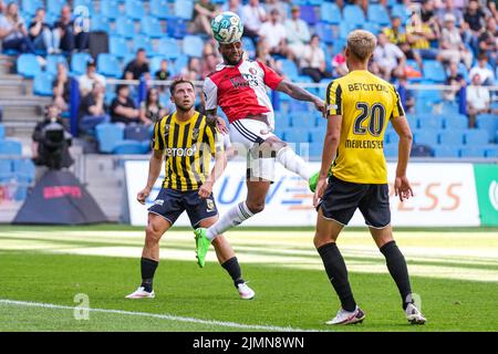 Arnhem - Danilo Pereira da Silva von Feyenoord feiert den 1-2 während ...