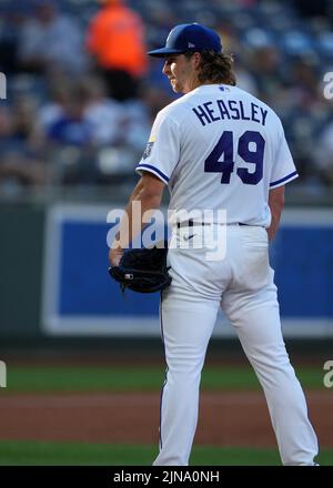 09. AUG 2022: Startpitcher Jonathan Heasley hat einen guten Ausflug im ...