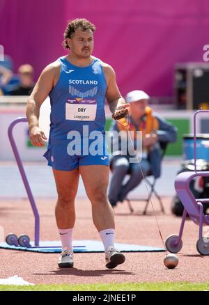 Mark Dry aus Schottland, der am 6.. August 2022 im Alexander Stadium ...