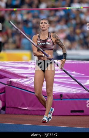 Anicka Newell aus Kanada, die am 2.. August im Alexander Stadium ...