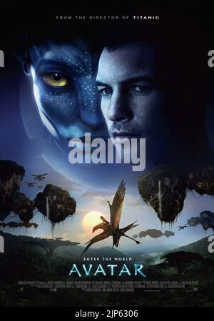(L-R): Neytiri (Zoe Saldana) und Jake Sully (Sam Worthington) im AVATAR ...