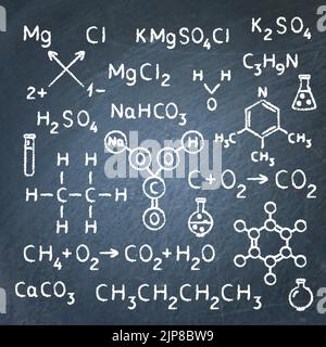 Chemische Formeln und Molekül Modell der Stickoxide: Stickstoffmonoxid ...