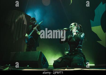Malmoe, Schweden. 15. August 2022. Die ukrainische Heavy Metal Band ...