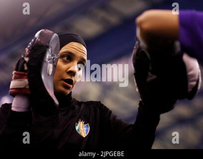 Boxen - Community Event mit Ramla Ali - Waad Academy, Jeddah, Saudi ...