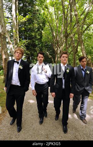 Tim Draxl, Kris Marshall, Xavier Samuel und Kevin Bishop treffen auf ...