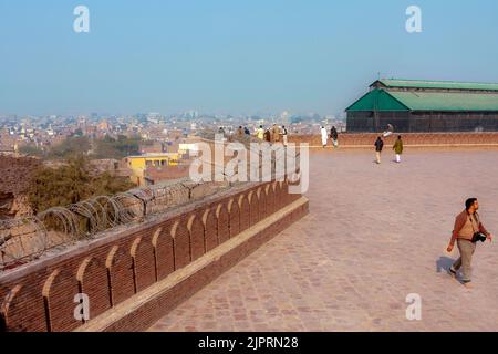 Das Grab von Shah Rukn-e-Alam in Multan, Pakistan, ist das Mausoleum ...