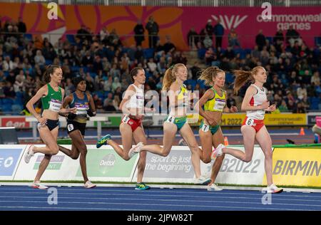 Lizzie Bird, Aimee Pratt aus England und Amy Cashin, Brielle Erbacher ...