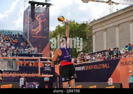 München, Deutschland. 21. August 2022. Leichtathletik ...