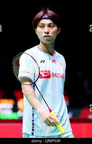 Tokio, Japan. 22. August 2022. Aya Ohori (JPN) Badminton ...
