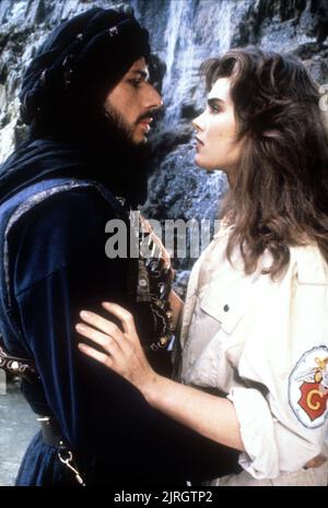 BROOKE SHIELDS, LAMBERT WILSON, Sahara, 1983 Stockfotografie - Alamy