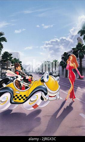 BOB HOSKINS, JESSICA RABBIT, Roger Rabbit, Who Framed Roger Rabbit ...