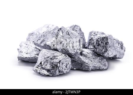 Aluminium-Nugget, Erz in der Industrie als Strukturmaterial in ...