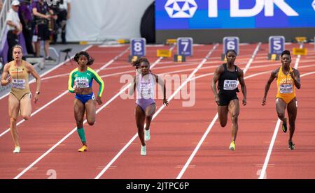 Alexandra Burghardt, Vitoria Cristina Rosa, Dina Asher-Smith, die bei ...