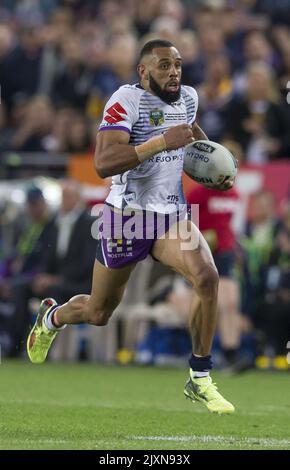 Josh Addo-Carr von The Storm hat am Samstag, den 30. März 2019, im NRL ...
