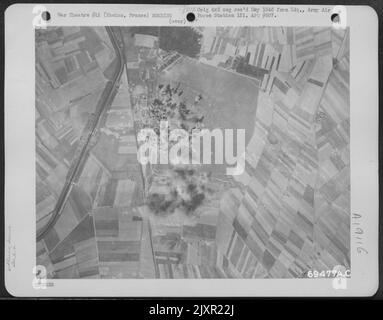 Die Boeing B-17 Flying Fortresses der 91. Bomb Group, 8. AF, sind Teil ...