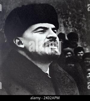 LENIN AUF EINER BEERDIGUNG 1919 Stockfotografie - Alamy