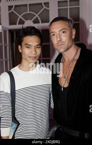 Paris, Frankreich. 9. September 2022. Gregory Bakian und Jeremy Bellet ...