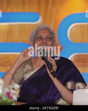 Mumbai, Maharashtra, Indien. 16. September 2022. Die indische ...