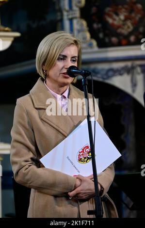 Aneta Kucharzyk beim Eröffnungskonzert des 33. Schlesischen Musikfest ...