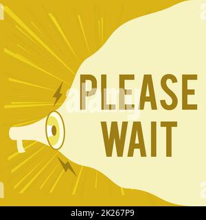 Schreiben Text anzeigen Bitte warten Sie, Word wurde geschrieben, um ...