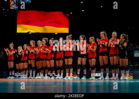 ARNHEM, NIEDERLANDE - 25. SEPTEMBER: Camilla Weitzel aus Deutschland ...