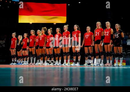 ARNHEM, NIEDERLANDE - 25. SEPTEMBER: Camilla Weitzel aus Deutschland ...