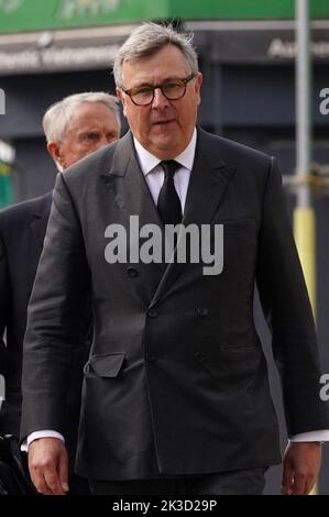 Der Earl Marshal, der Herzog von Norfolk, am Lavender Hill Magistrates ...