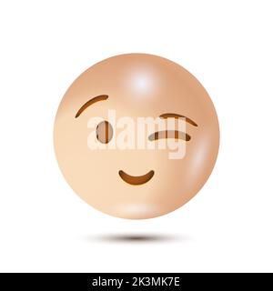Winky Face signalisiert einen Witz oder eine verborgene Bedeutung ...