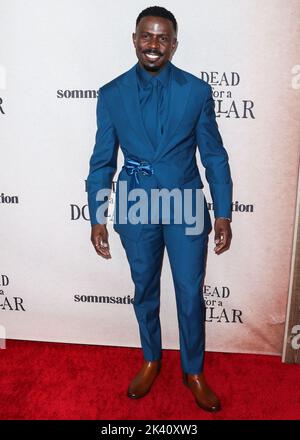 LOS ANGELES - SEP 28: Warren Burke bei der US-Premiere „Dead for A ...