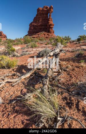 Thor's Hammer im Land of Standing Rocks im Maze District des ...